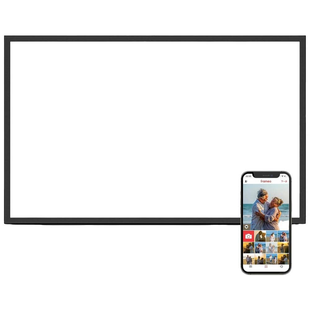 Lukyamzn 15.6 in. WiFi Digital Large Picture Frame with IPS Touch ...