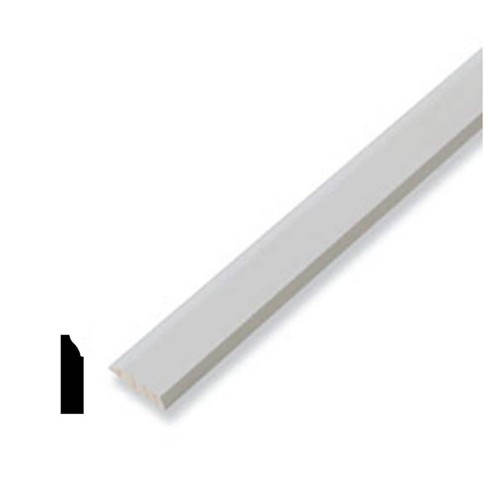 Alexandria Moulding WM 946 3/8 in. D x 1-3/8 in. W Primed 4S Pine Wood ...