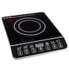 Portable Induction Cooktop 1800-Watt Single Burner Electric Hot Plate ...