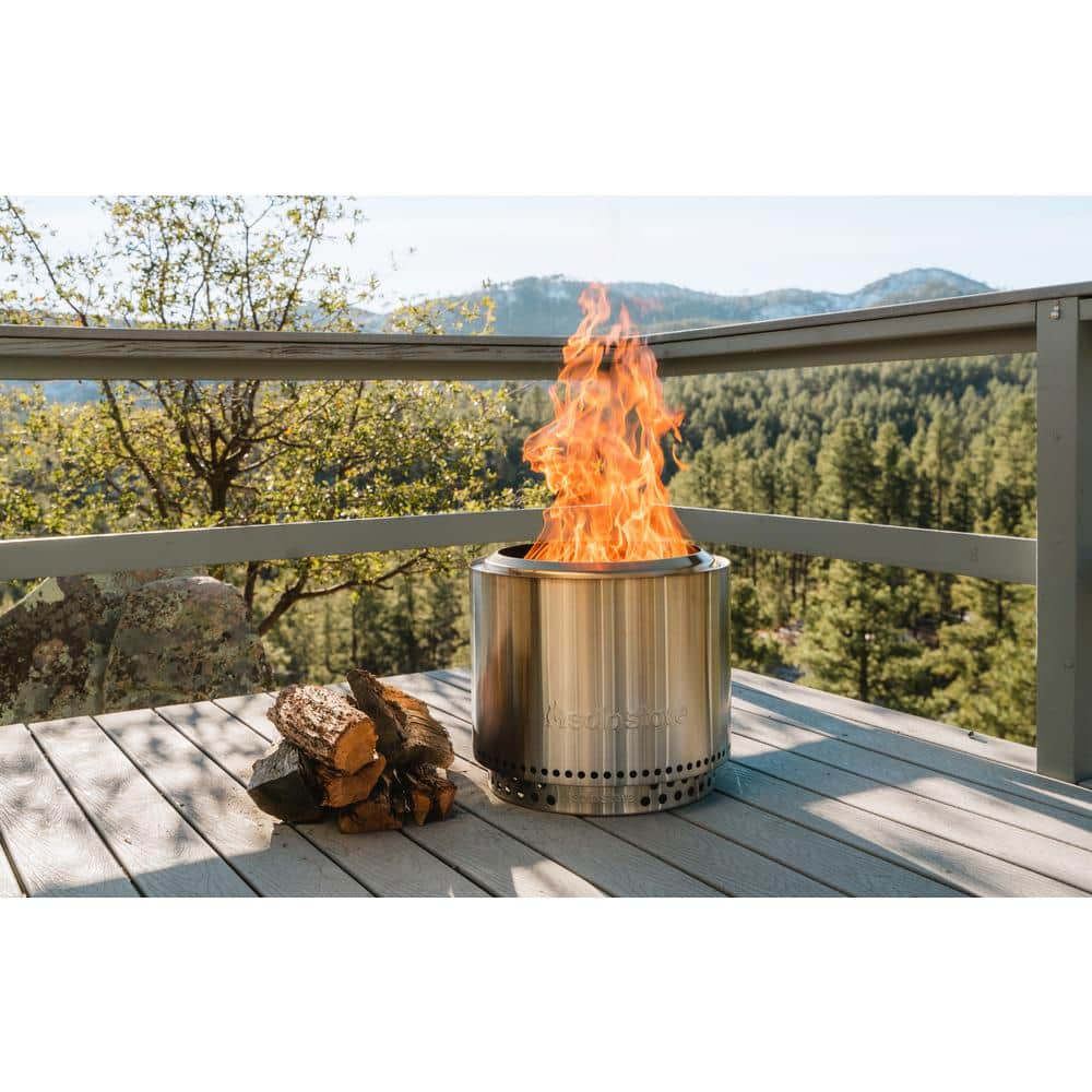 Solo Stove Bonfire, Stand & Shelter 2.0 Bundle 19.5 in. x 19.5 in. x 17 ...
