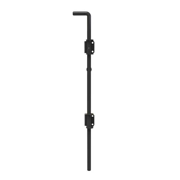 Barrette Outdoor Living 24.75 in. Steel Pewter Heavy-Duty Drop Rod ...