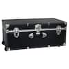 Seward Trunk Seward Explorer 30 in. Trunk with Wheels & Lock, Black ...