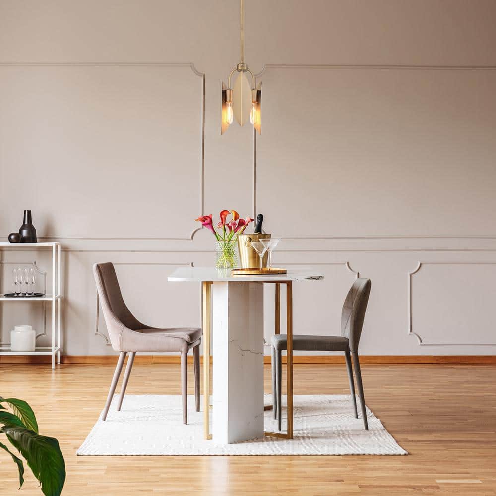 Designers Fountain Eden 60-Watt 3-Light Old Satin Brass Industrial ...