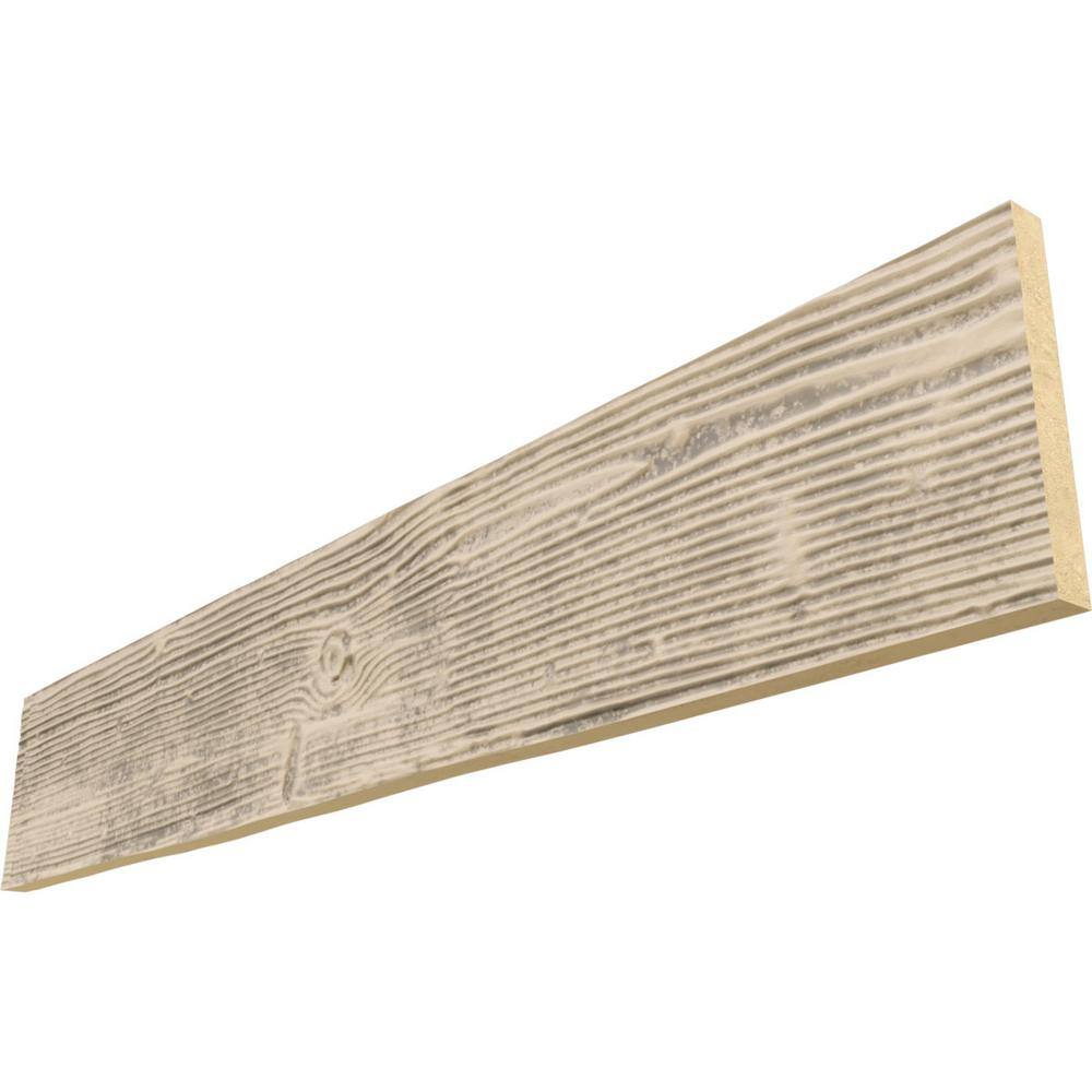 Ekena Millwork Endurathane 1 in. H x 10 in. W x 6 ft. L Sandblasted ...