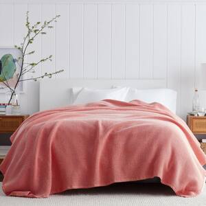 The Company Store Ellington Navy Cotton Full Woven Blanket 85037-F-NAVY