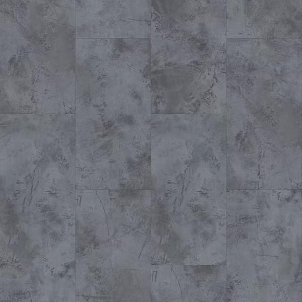 Proteco Take Home Sample-Moonrock Gray 12 MIL x 11.81 in. W x 23.74 in. L Click Lock Waterproof ...
