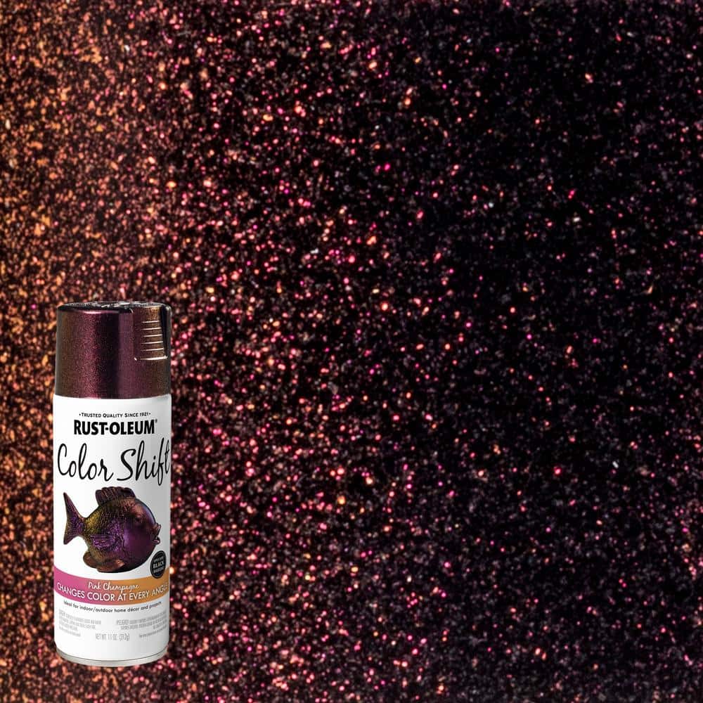 Rust-Oleum Specialty 11 oz. Pink Champagne Color Shift Spray Paint ...