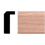 Alexandria Moulding 13/16 in. x 1-5/8 in. x 96 in. Pine Ply Cap ...