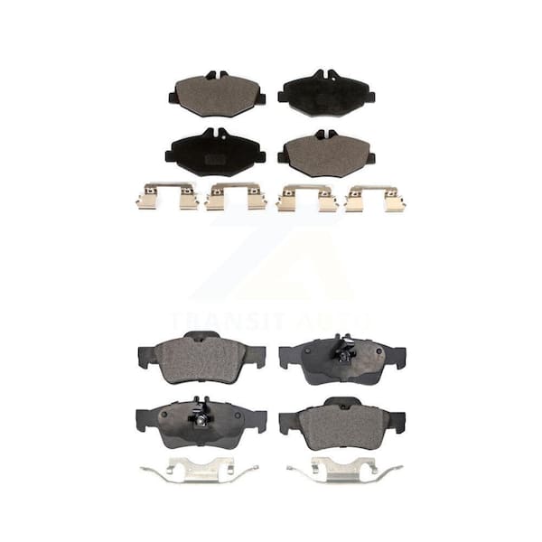 TEC Front Rear Ceramic Brake Pads Kit For Mercedes-Benz E350 E320 KTC ...