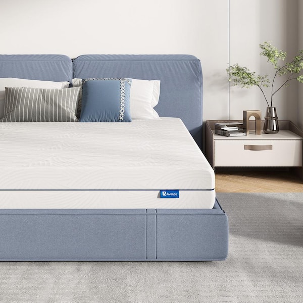 Avenco Comfortable Twin Medium 8 in. Gel Memory Foam Mattress Double sided Available HD 8 T A036 The Home Depot