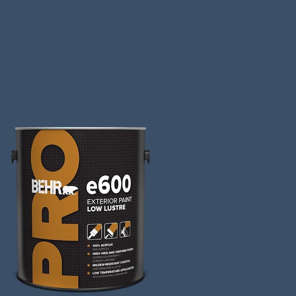 BEHR PRO 1 gal. #M510-7 Inked Low Luster Exterior Paint PR62301 - The ...