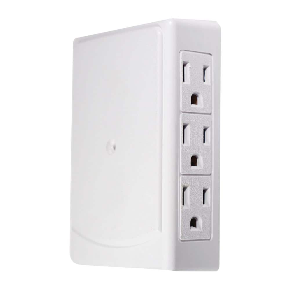 GoGreen Power 6-Outlet Side Mount Wall Tap GG-16000TSM - The Home Depot