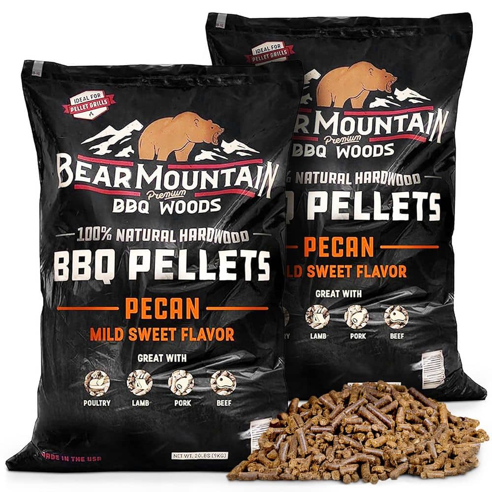 Bear Mountain Premium BBQ Woods Natural Hardwood Pecan Sweet Flavor ...