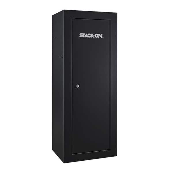 STACK-ON 14-Gun 10 cu. ft. Key Lock Security Cabinet GCB-14P - The Home ...