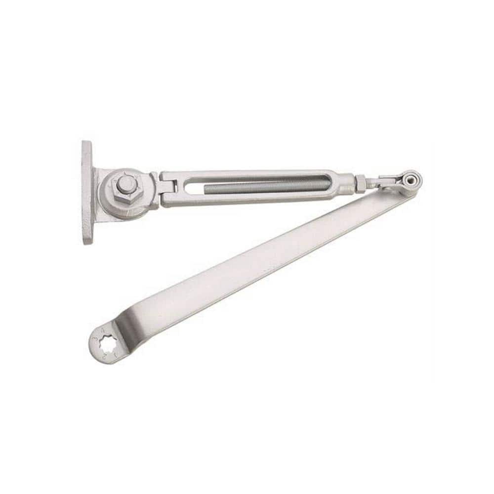 Global Door Controls Hold Open Arm and Bracket in Aluminum HOA-1245-AL ...