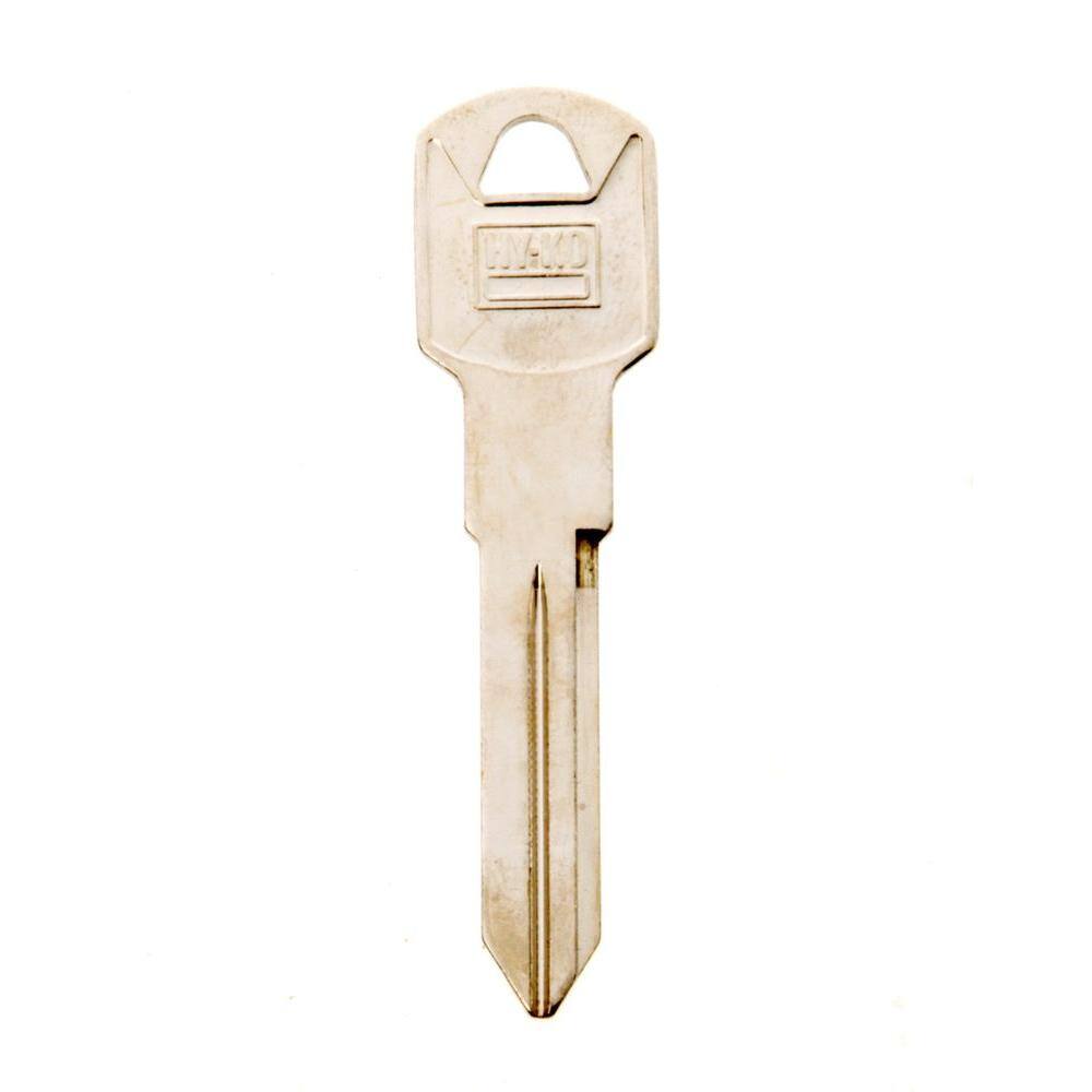 HY-KO Blank General Motors Key 11010B92 - The Home Depot