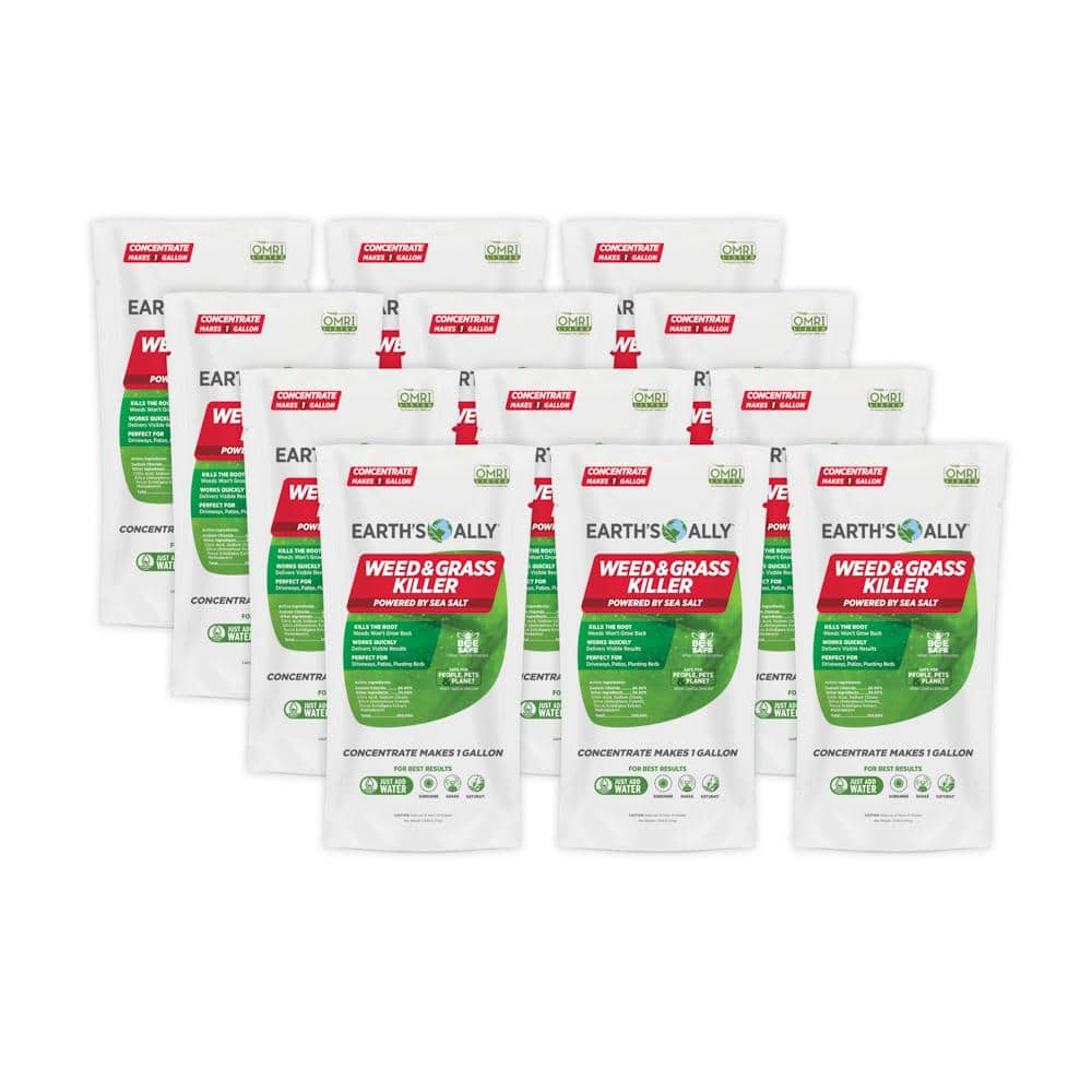 EARTH'S ALLY Weed and Grass Killer 1.25 lb. Powder Concentrate for ...