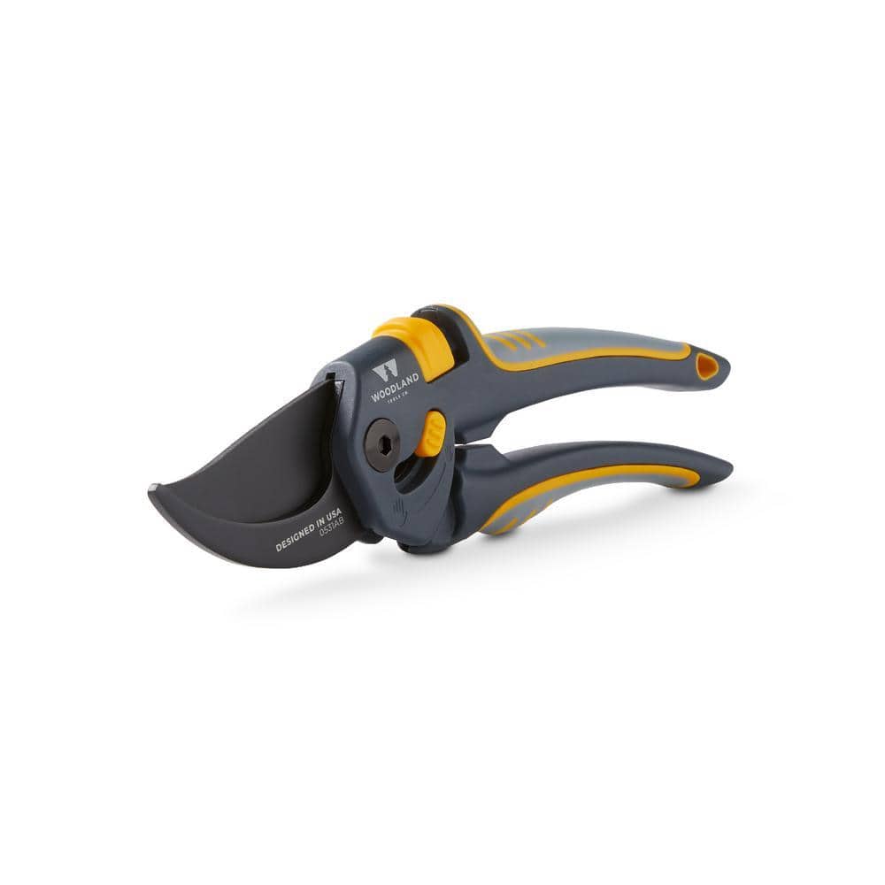 WOODLAND TOOLS 3.75 in. Super Duty Adjustable MaxForce Pruning Shears ...