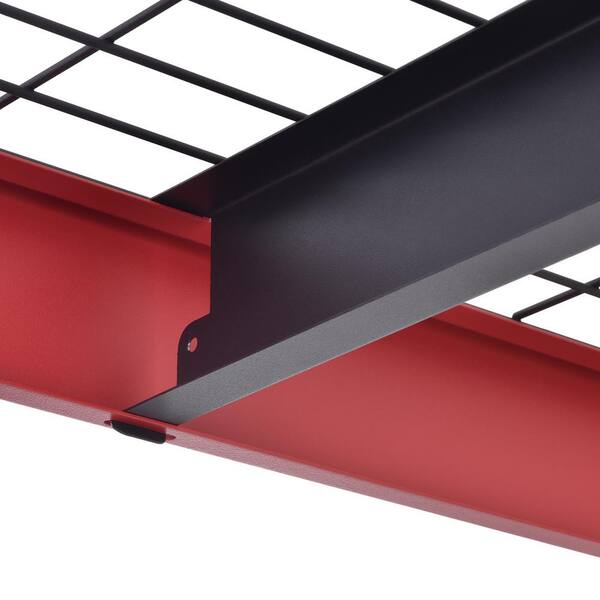 Husky 4-Shelf Metal Industrial Duty Freestanding Garage Storage ...