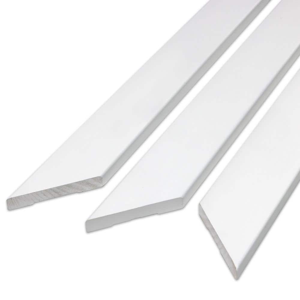 Edge WM412 3/4 in. D x 3-1/2 in. W x 86 in. L Prefinished Finger ...