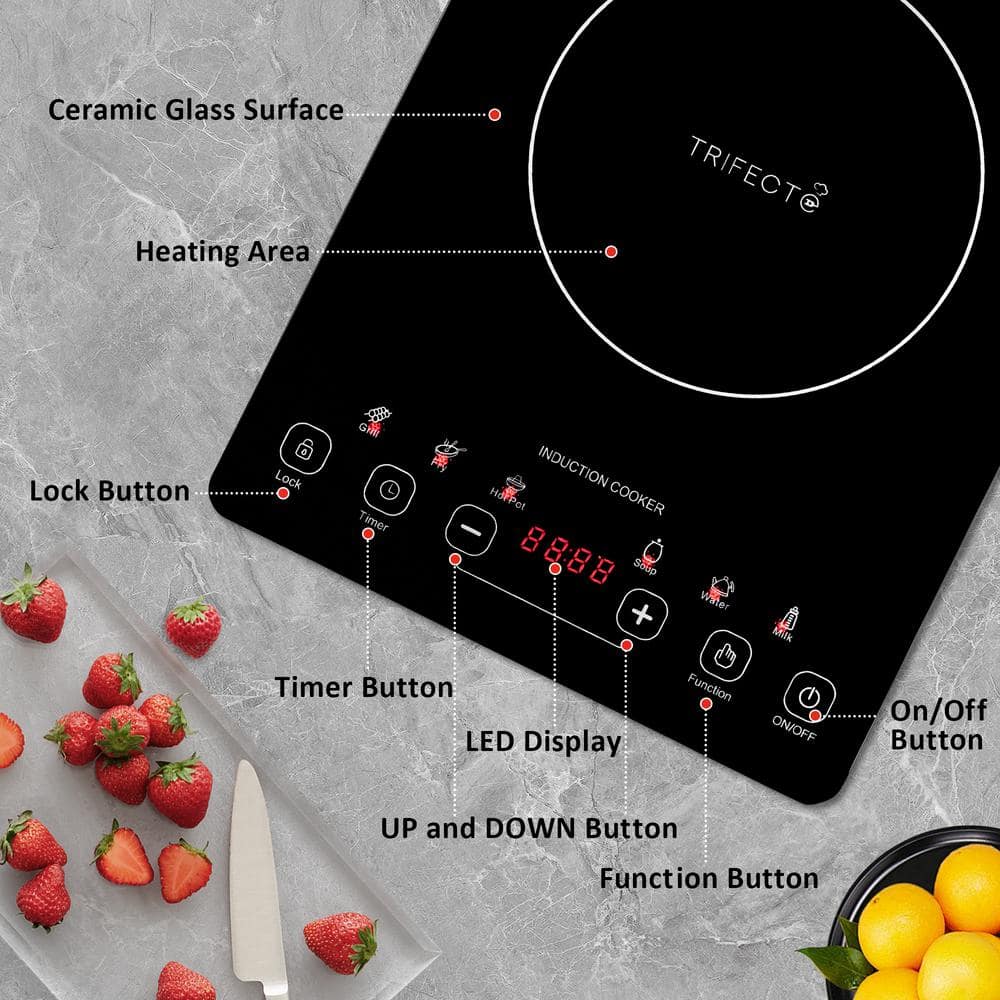 11 En. 1 Element 1800-Watt Induction Table de Maroc | Ubuy