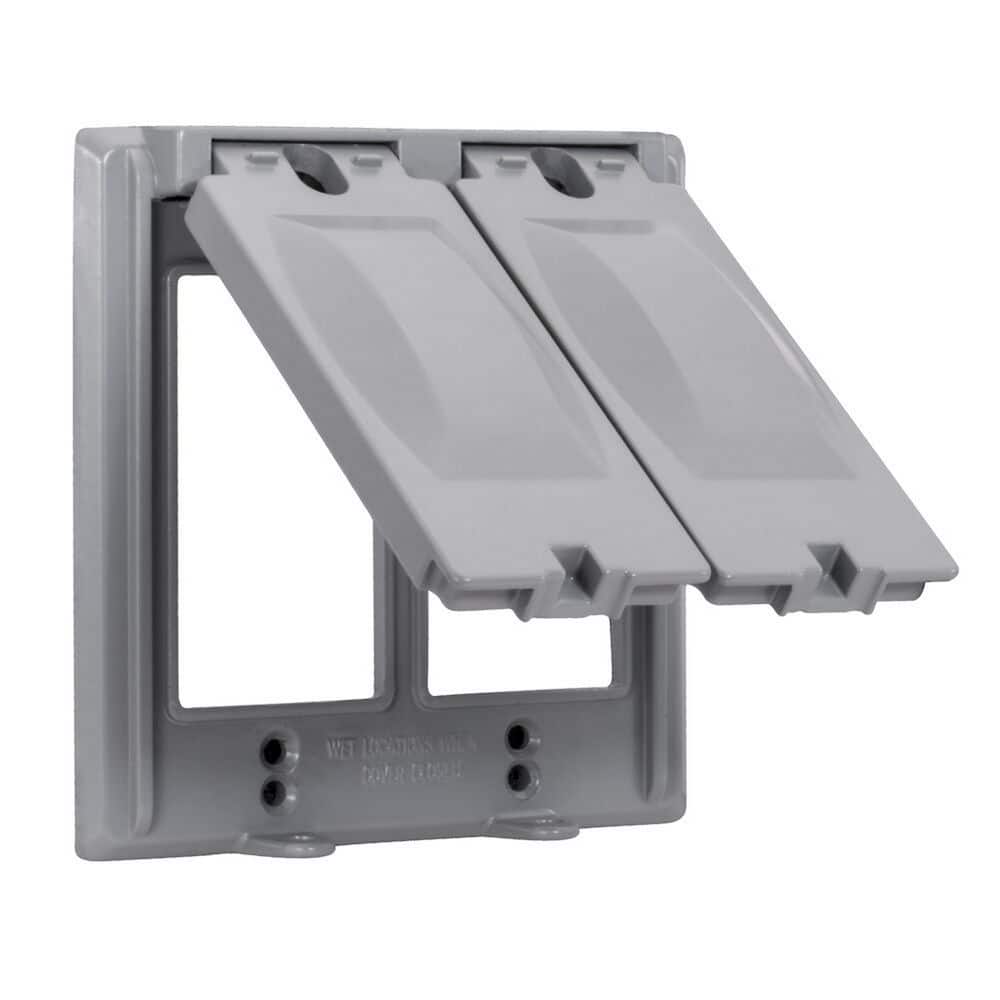 Southwire 16-in-1 Weatherproof Gray Vertical Device Cover WC2225 - The ...