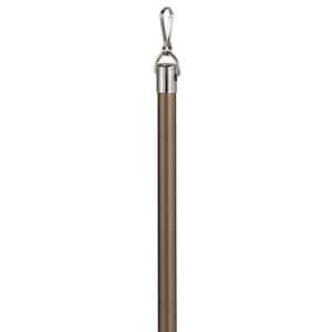 Art Decor 60 in. Bronze Aluminum Drapery Baton (Set of 3) HTP7603-BR ...