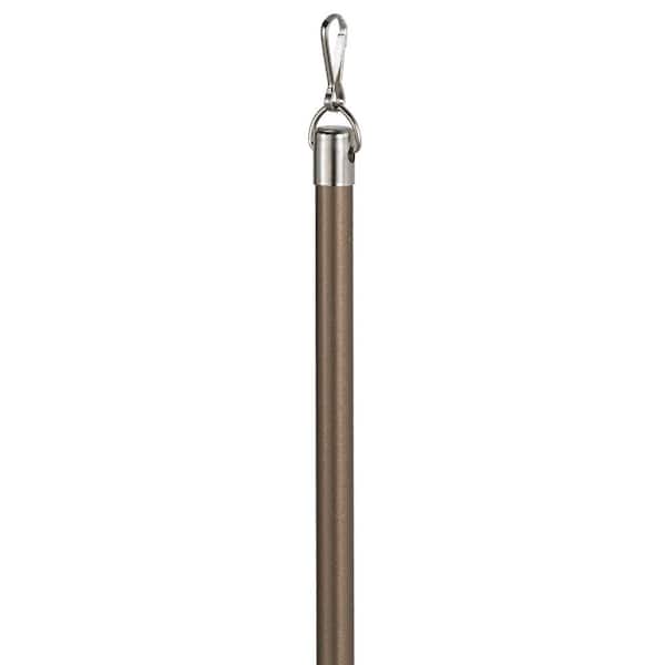 Art Decor 72 in. Bronze Aluminum Drapery Baton (Set of 3) HTP7723-BR ...