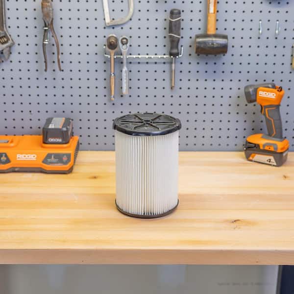 Rigid Vacuum Filter Ridgid Genuine Hepa Material Pleated Shop Vacuum ...