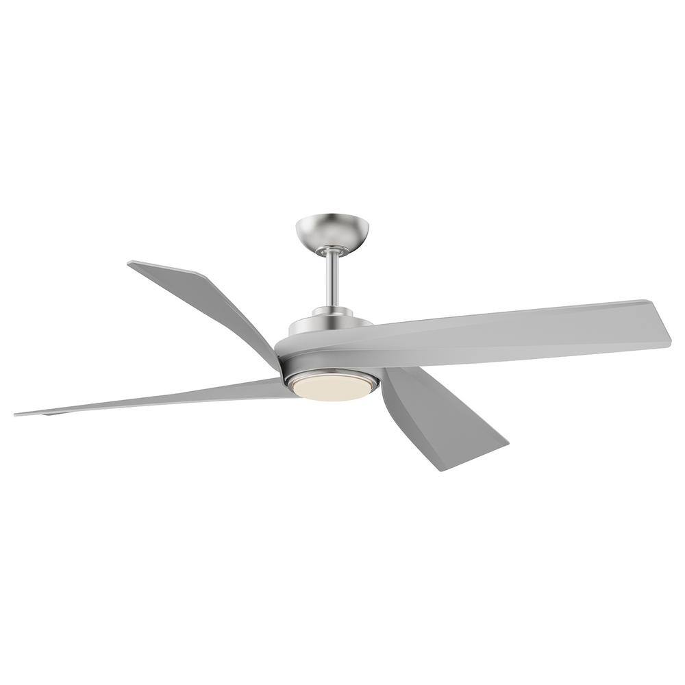 Have a question about KUZCO Horizon 56 in. 1-Light Brushed Nickel ...