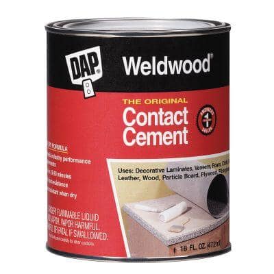 DAP Weldwood Original Contact Cement 16 oz. 00271 - The Home Depot