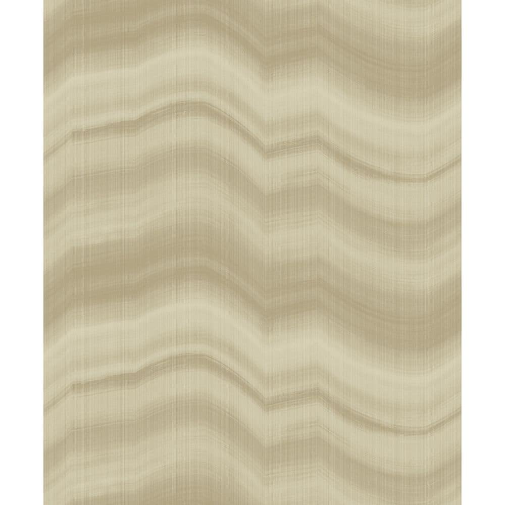 Zen Collection Beige Cloudy Stripe Luster Finish Non-Pasted Non-Woven ...