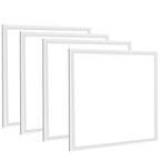 WYZM 2 ft. x 4 ft. 7800 Lumens Integrated LED Panel Light, 5000K, (4 ...