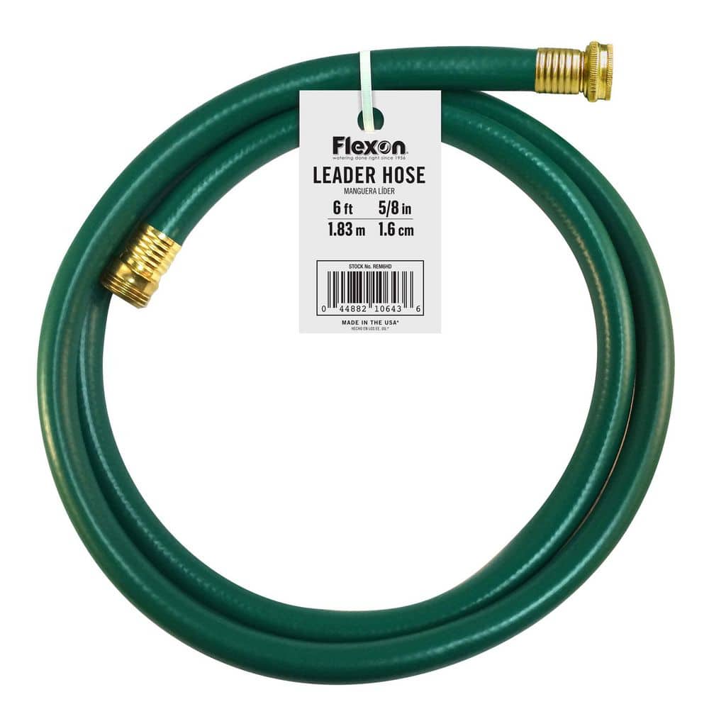 Flexon 5/8" x 6 ft. Male/Female Leader Hose REM6HD - The Home Depot