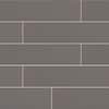 Daltile Restore Dove Gray 4 in. x 16 in. Glazed Ceramic Subway Wall ...