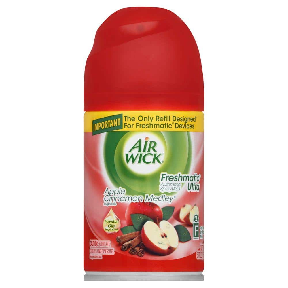 Air Wick Freshmatic Ultra 6.17 oz. Apple Cinnamon Medley Automatic Air ...