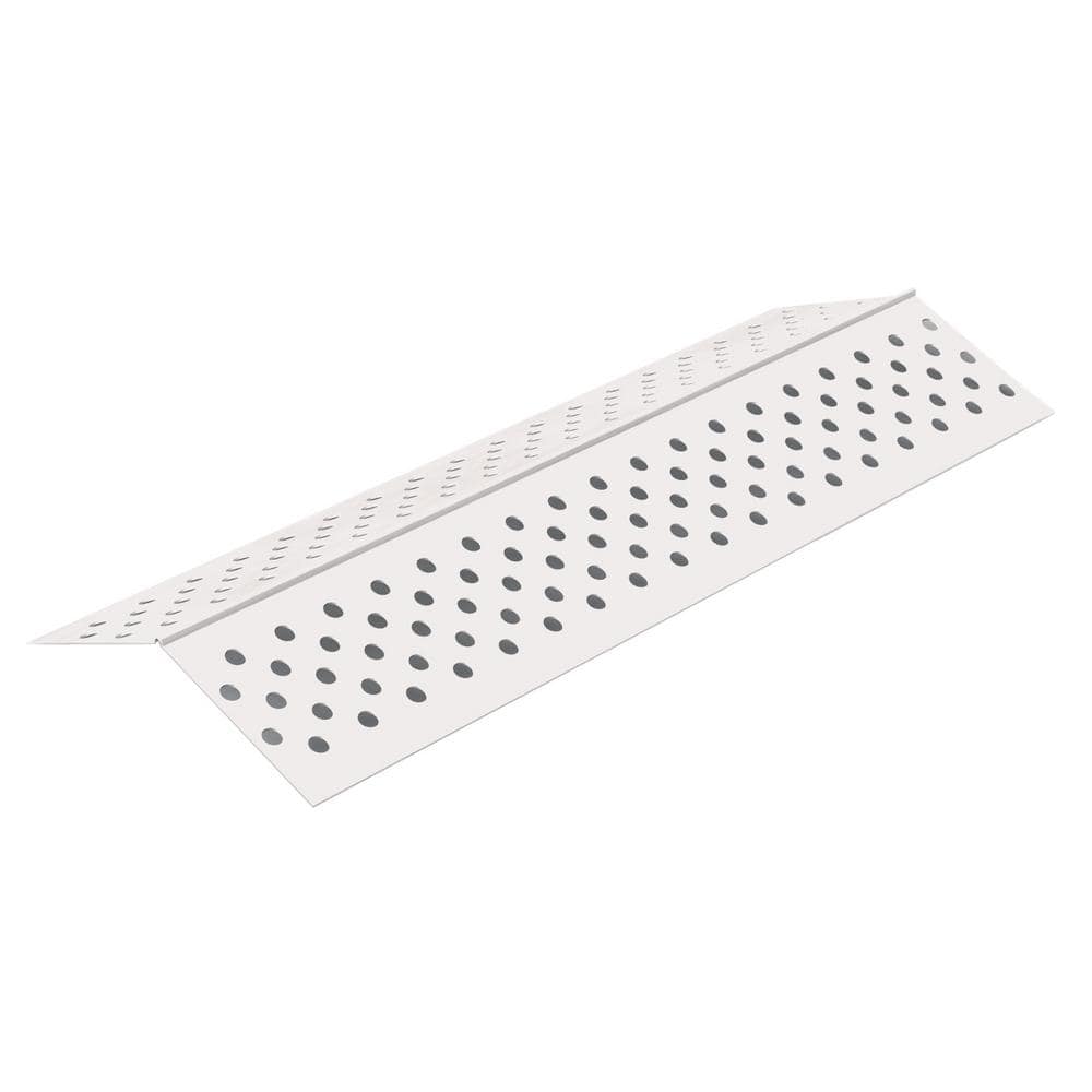 ClarkDietrich 1-1/4 in. x 10 ft. PVC-Vinyl Splayed Drywall Corner Bead ...