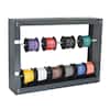 AdirPro Grey Steel 2-Rod Electrical Wire Spool Rack Dispenser, Conduit ...