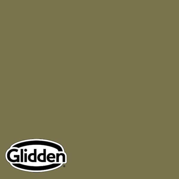 Glidden Essentials 5 gal. PPG1113-6 Green Briar Satin Exterior Paint ...