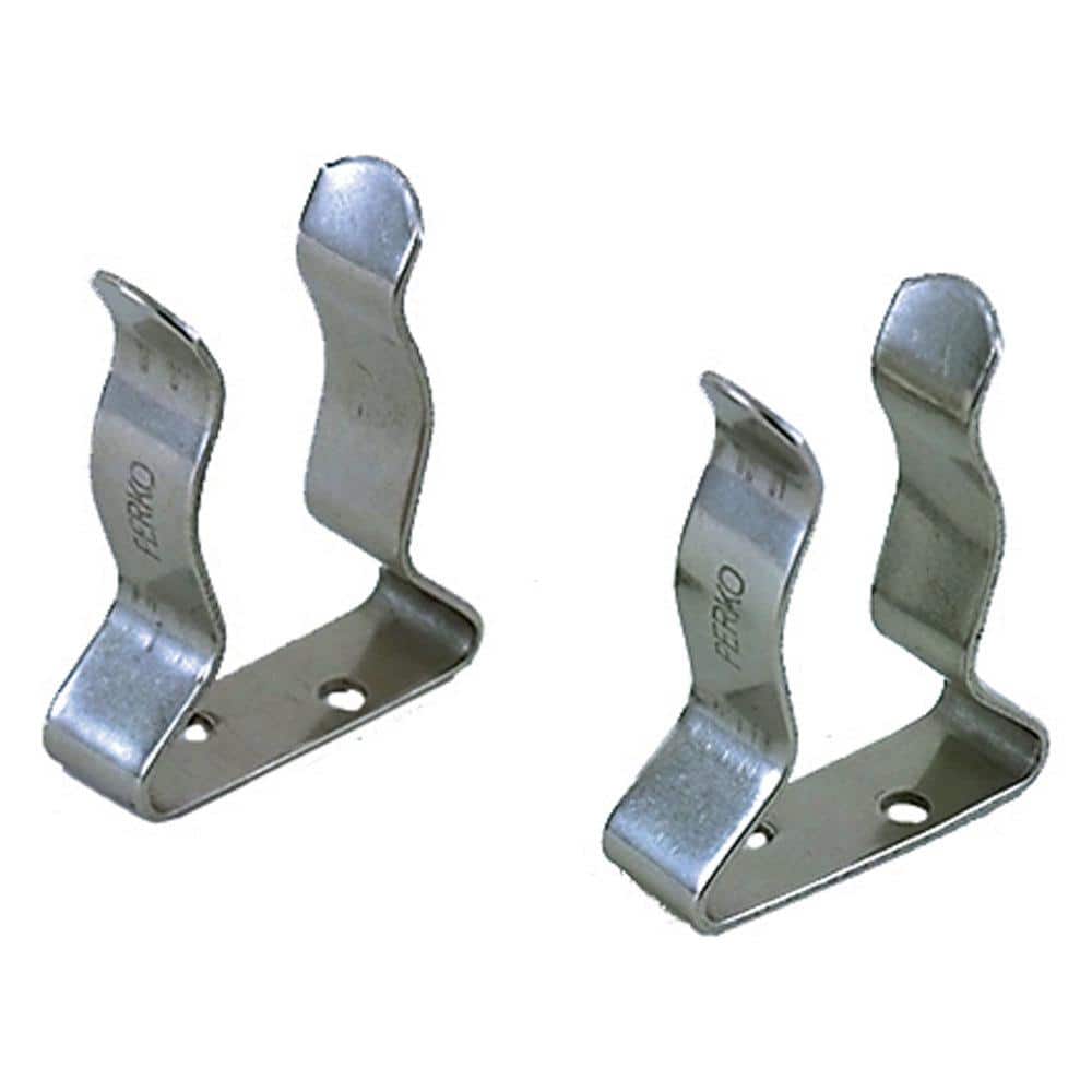 Perko Spring Clamps Projection Pair 0502DP1STS - The Home Depot