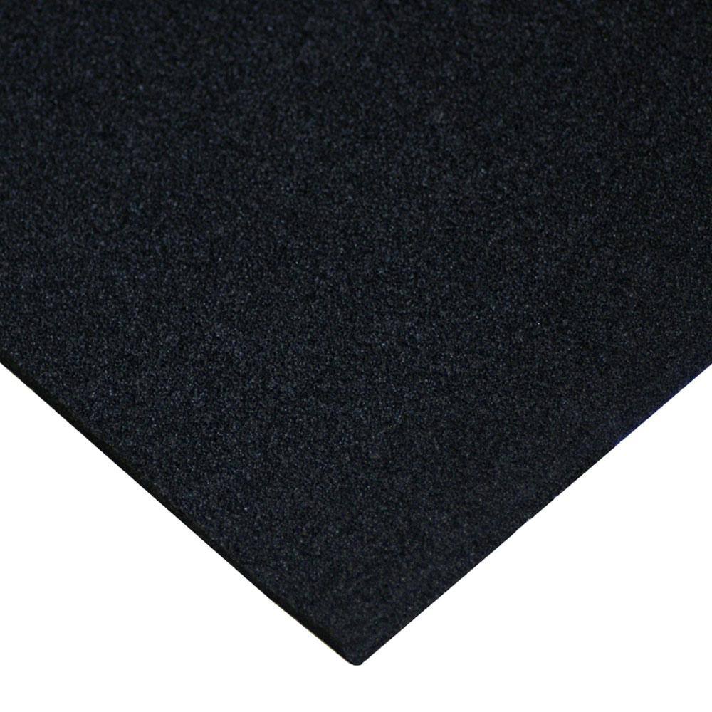 Rubber-Cal Open Cell Rubber EPDM 1/8 in. Thick x 39 in. Width x 78 in ...