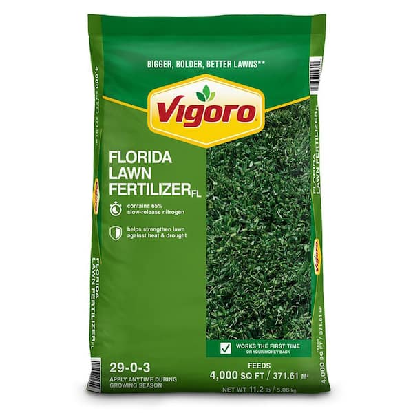 Vigoro 11.2 lb. 4,000 sq. ft. Lawn Fertilizer I-0000431 - The Home Depot