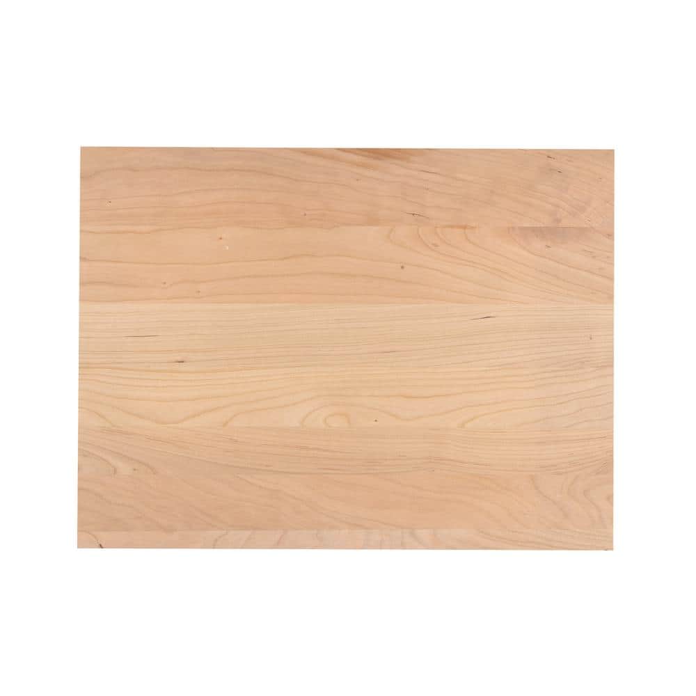 Walnut Hollow 3/4 in. x 12 in. x 16 in. x Edge-Glued Cherry Hardwood ...