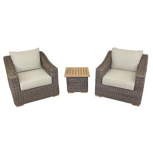 EGEIROSLIFE PureForm 3-Piece Aluminum Conversation Seating Set with ...