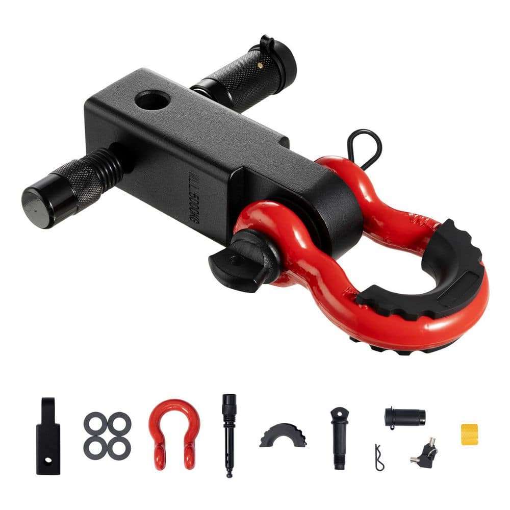 SKYSHALO Shackle Hitch Receiver, Fits 2 in. Receivers, 66000 lbs ...