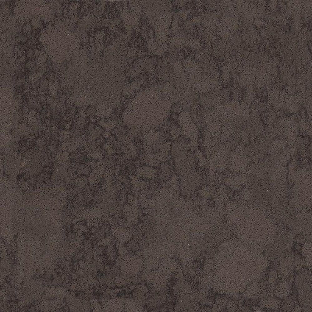 LG Hausys Viatera 3 in. Quartz Countertop Sample in Thunder Storm LG ...