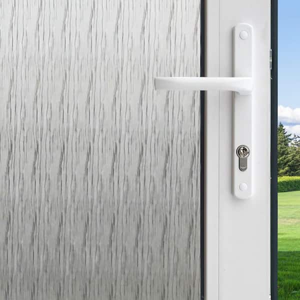 Gila 36 in. W x 78 in. L Glass Scenes Waterfall Decorative Window Film ...