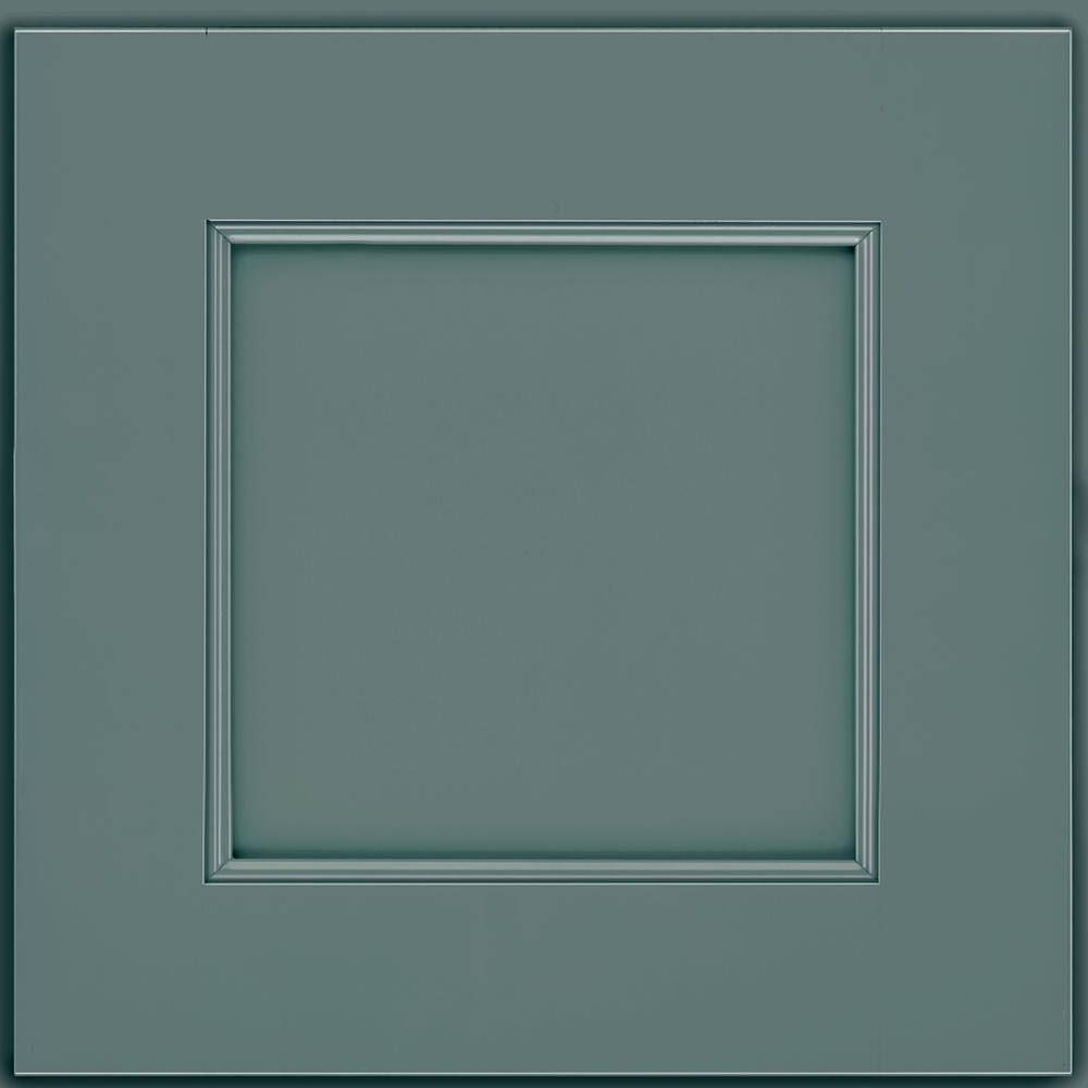 KraftMaid 14-5/8 in. x 14-5/8 in. Cabinet Door Sample in Rainfall RDCDS ...