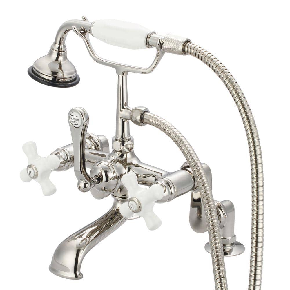 Reviews for Water Creation 3-Handle Vintage Claw Foot Tub Faucet with ...