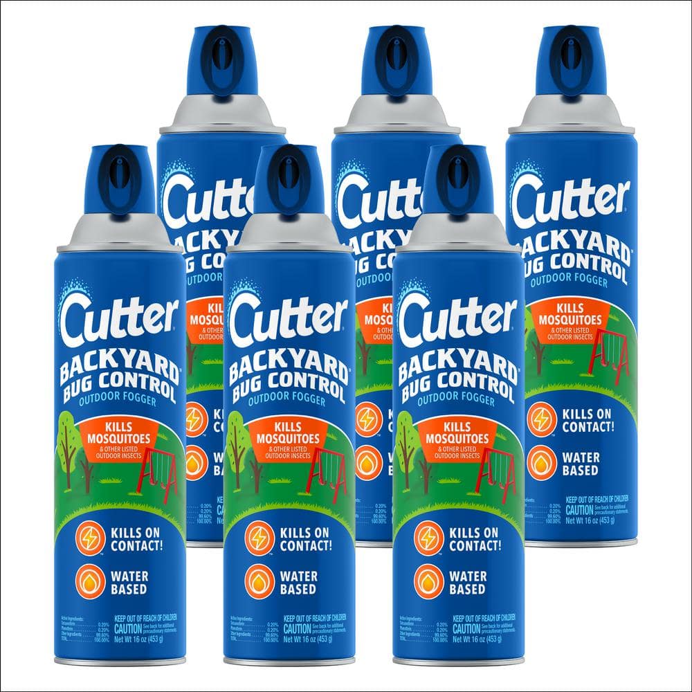 Cutter 16 oz. Backyard Bug Control Outdoor Fogger Ready-to-Spray ...